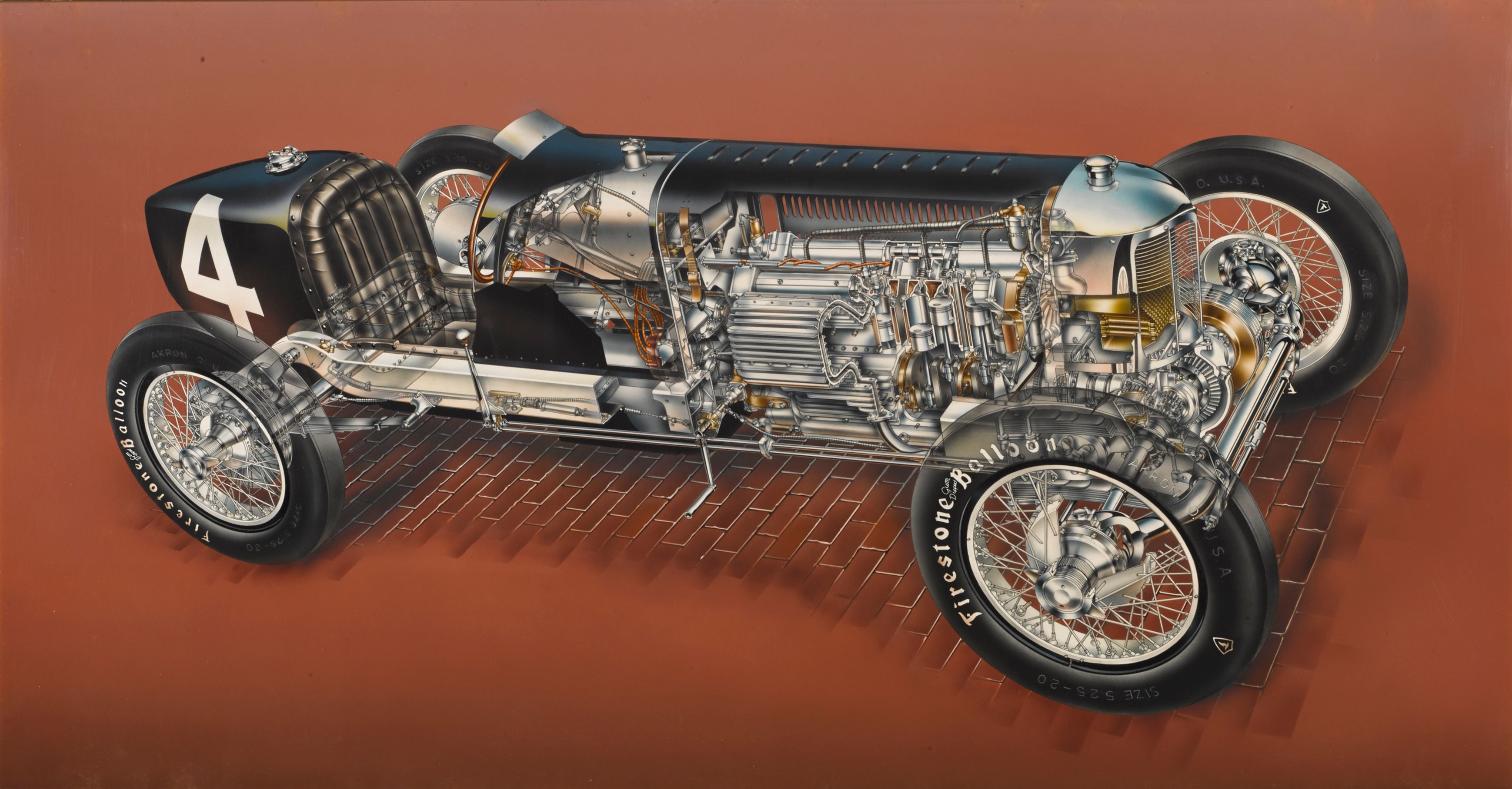 Bonhams Cars : David Kimble: Miller 91 Front Drive racing car,