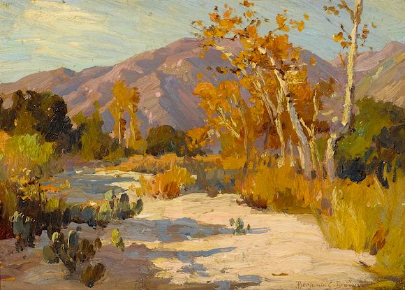 Bonhams : Benjamin Chambers Brown (American, 1865-1942) Mountains and ...