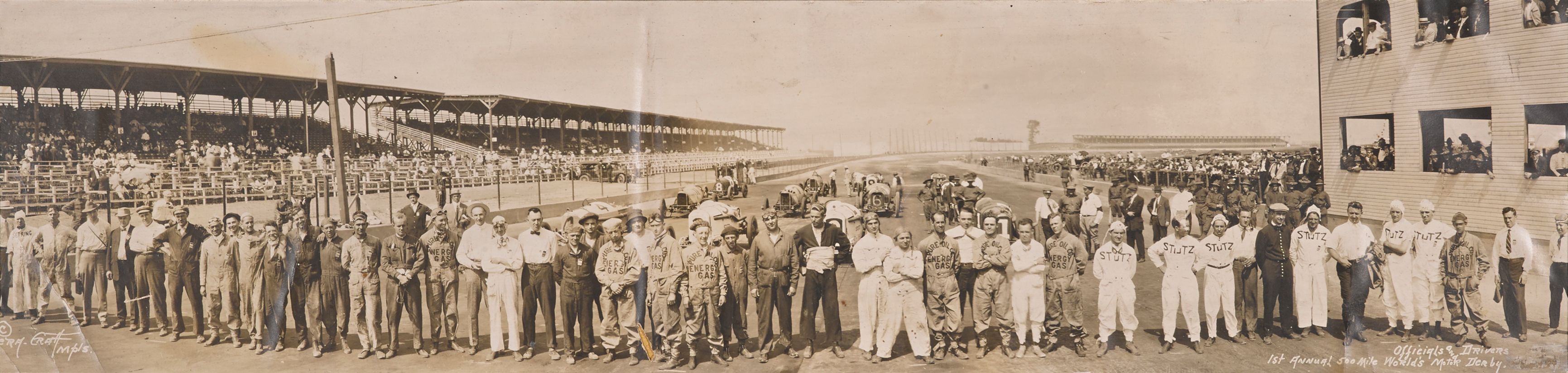 Bonhams Cars : A Panoramic Photograph of the 1915 Minneapolis 500,