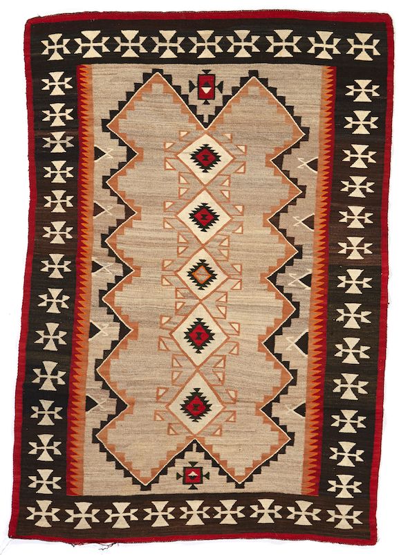 Bonhams : A Navajo Red Mesa rug