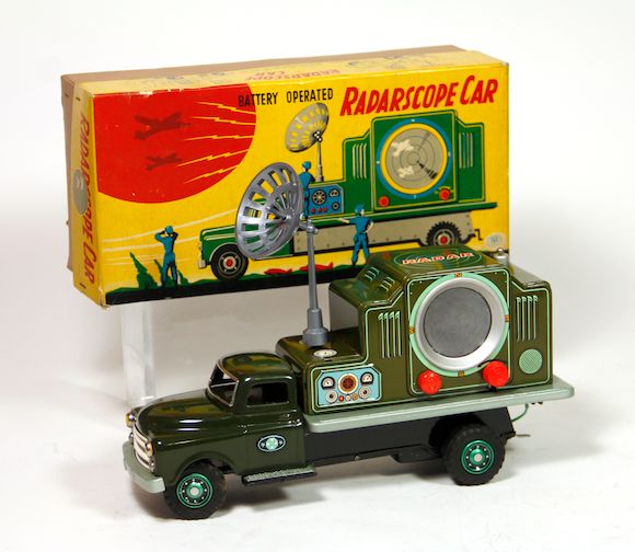 Bonhams : Radarscope Battery Operated Truck