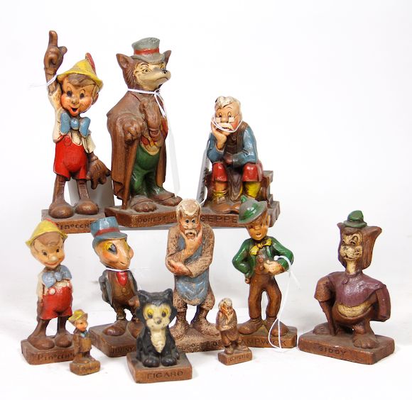 Bonhams : Disney Sirocco Figures