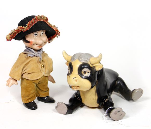 Bonhams : 1930's Disney Ferdinand & Matador