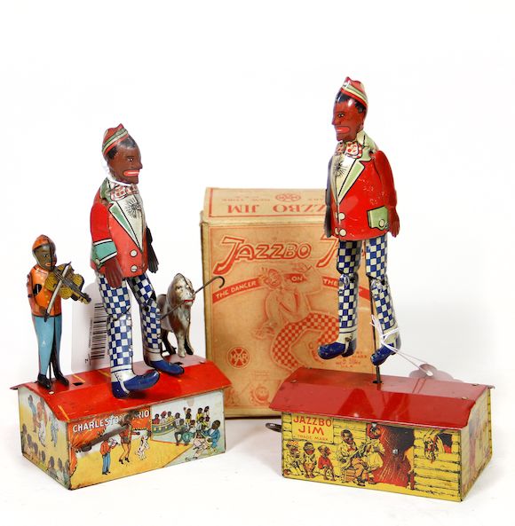 Bonhams : Marx Clockwork Tin toy Dancers