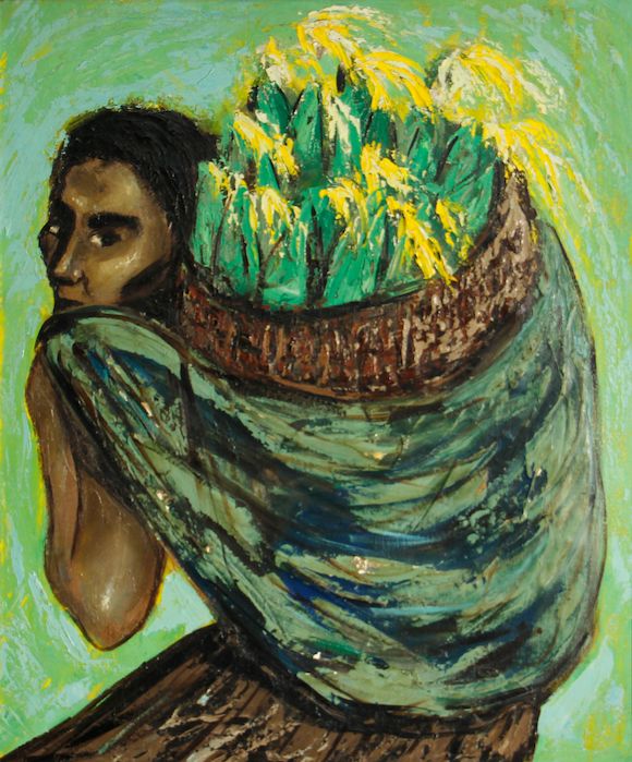 Bonhams : Rudolph Carl Gorman (American, 1932-2005) Untitled 24 x 20in