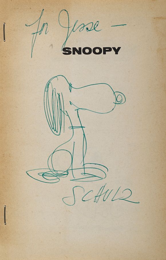 Bonhams : SCHULZ, CHARLES M. 1922-2000. A New Peanuts Book Featuring Snoopy. New York Rinehart ...