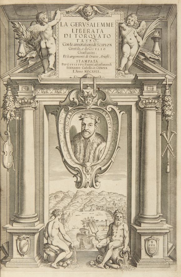 Bonhams : TASSO, TORQUATO. 1544-1595. CASTELLO, BERNARDO, illustrator ...