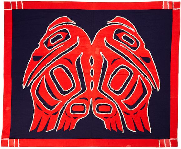 Bonhams : A Northwest Coast button blanket