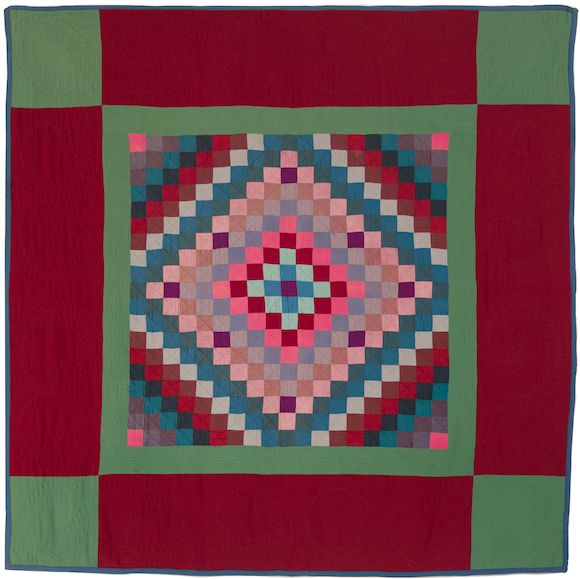 Bonhams : An Amish pieced 'Patchwork' quilt Pennsylvania circa 1910-1920