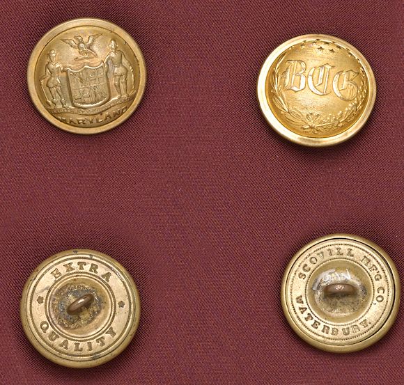 Bonhams : A lot of two State of Maryland buttons