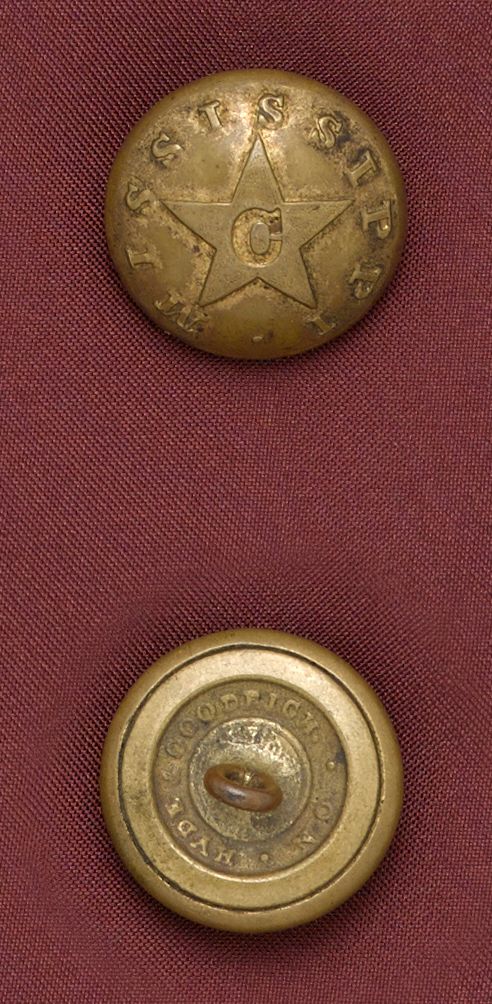 Bonhams : A State of Mississippi cavalry button