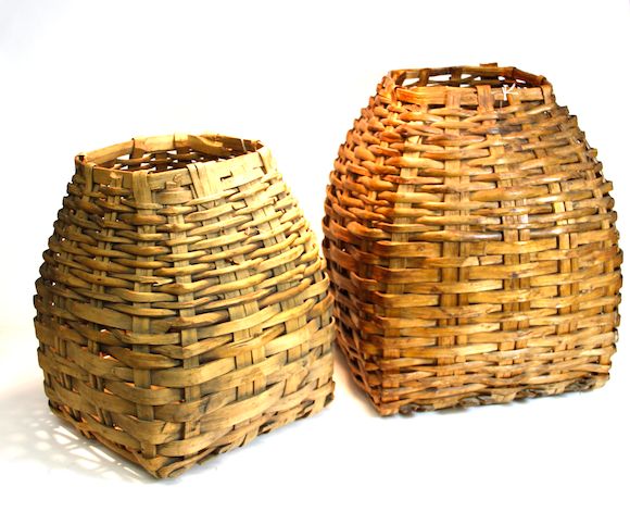 Bonhams : Two American splint baskets late 19th/early 20th century