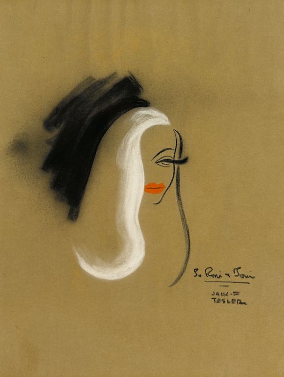 Bonhams : A Jack Tesler portrait of Veronica Lake