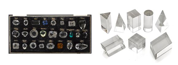Bonhams : A set of paste replicas of historical diamonds together with ...