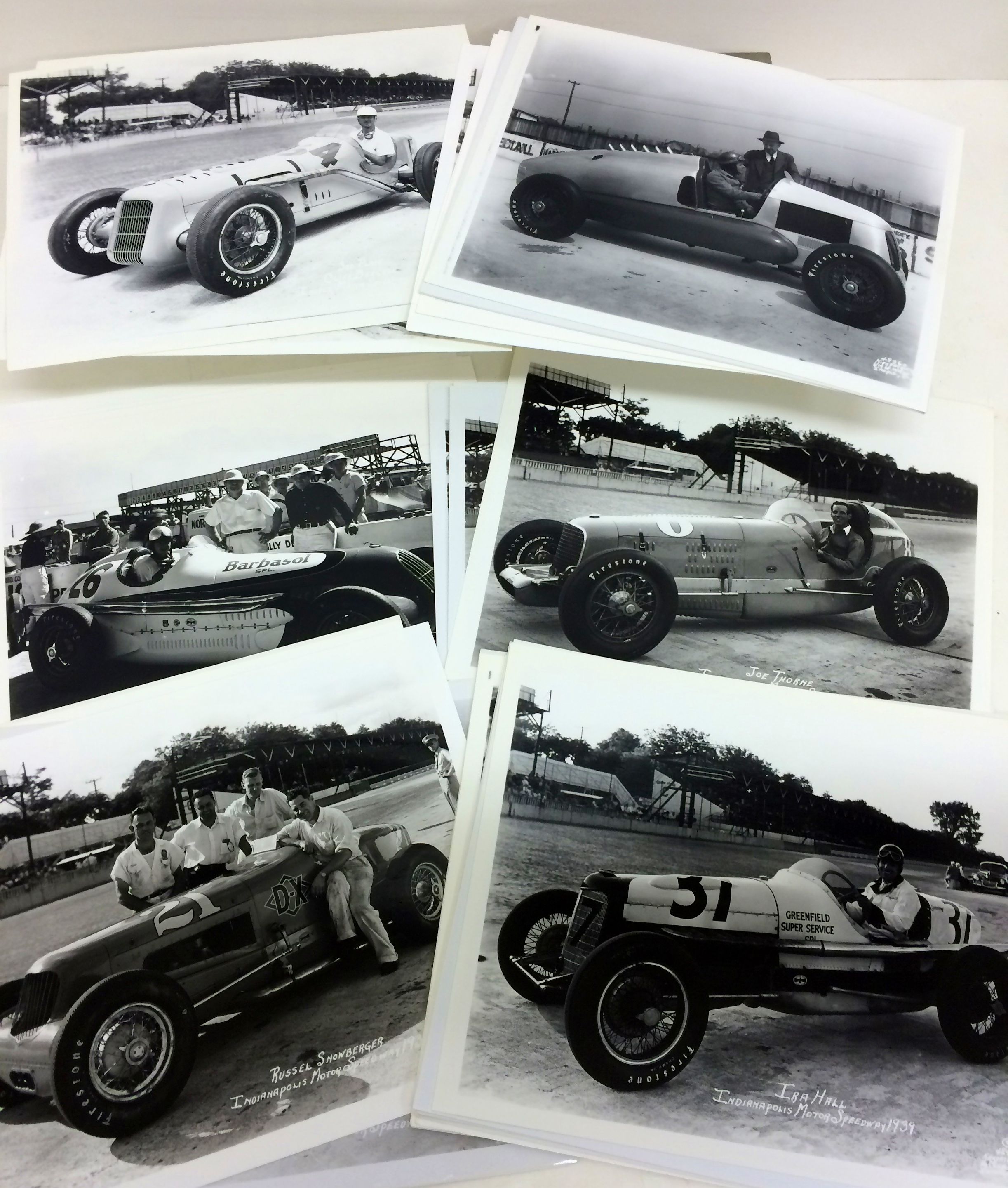Bonhams Cars : A complete set of photographs of the 1939 Indianapolis ...