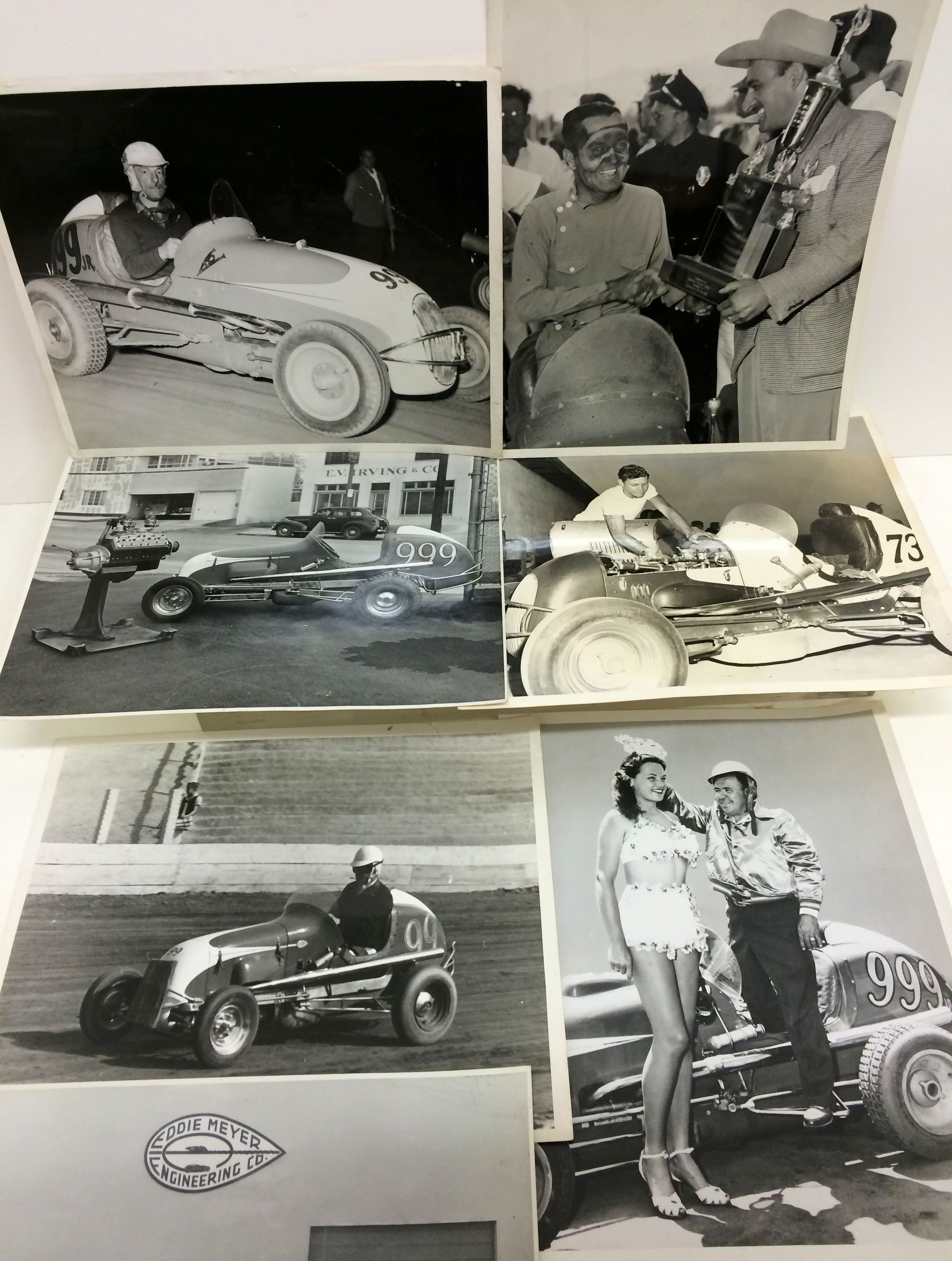 Bonhams Cars : A large grouping of period dirt track champion car ...