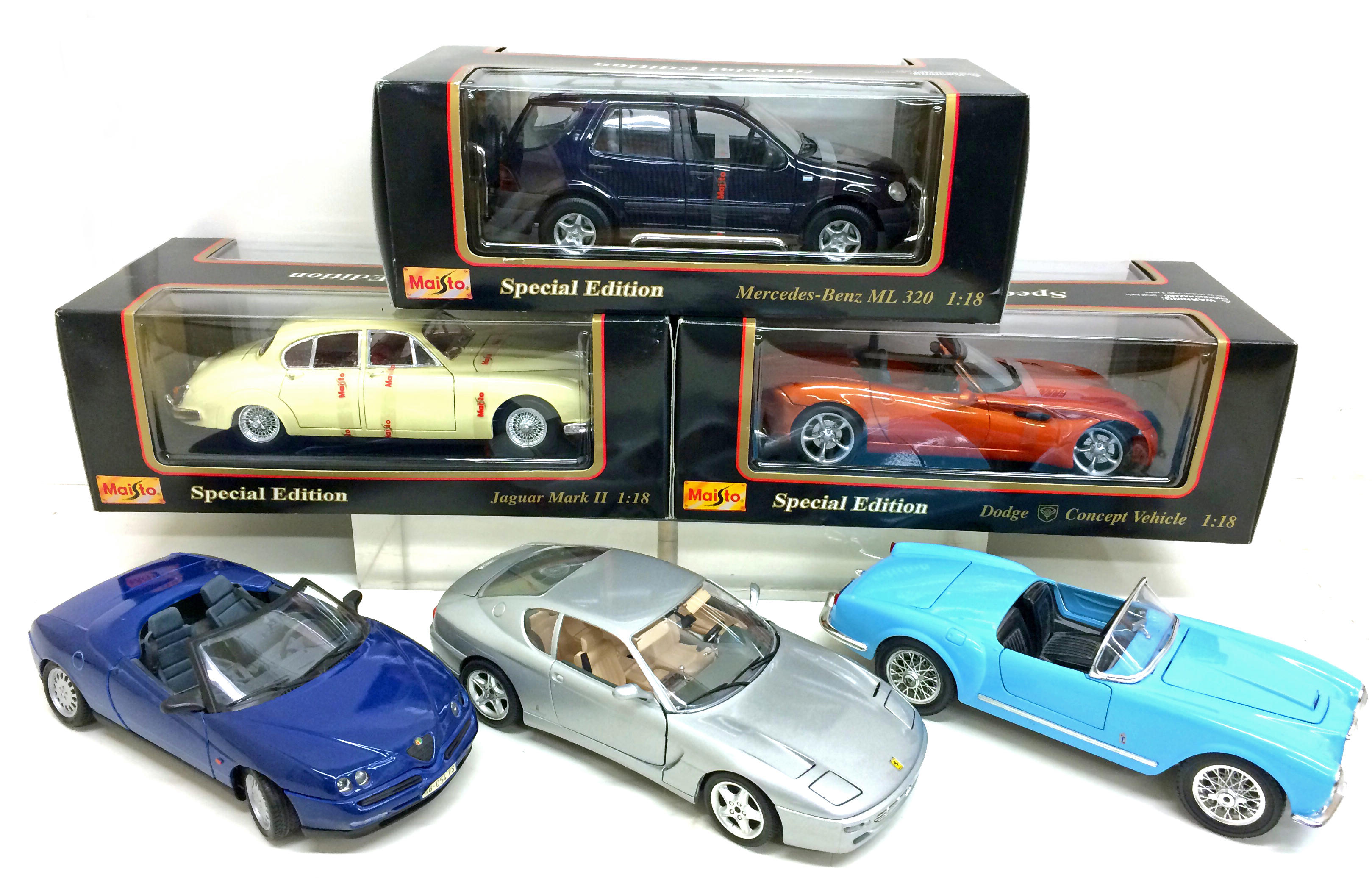 Bonhams Cars A Grouping Of 118 Boxed Scale Models