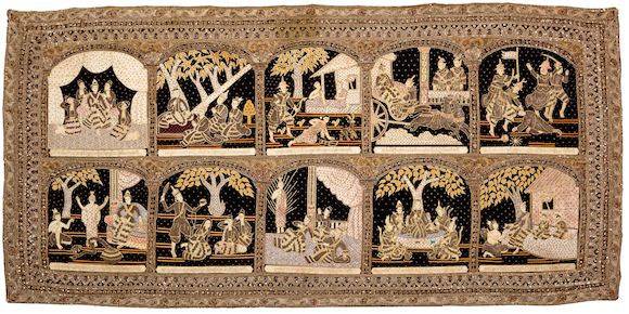 Bonhams : A Burmese Kalaga 20th century