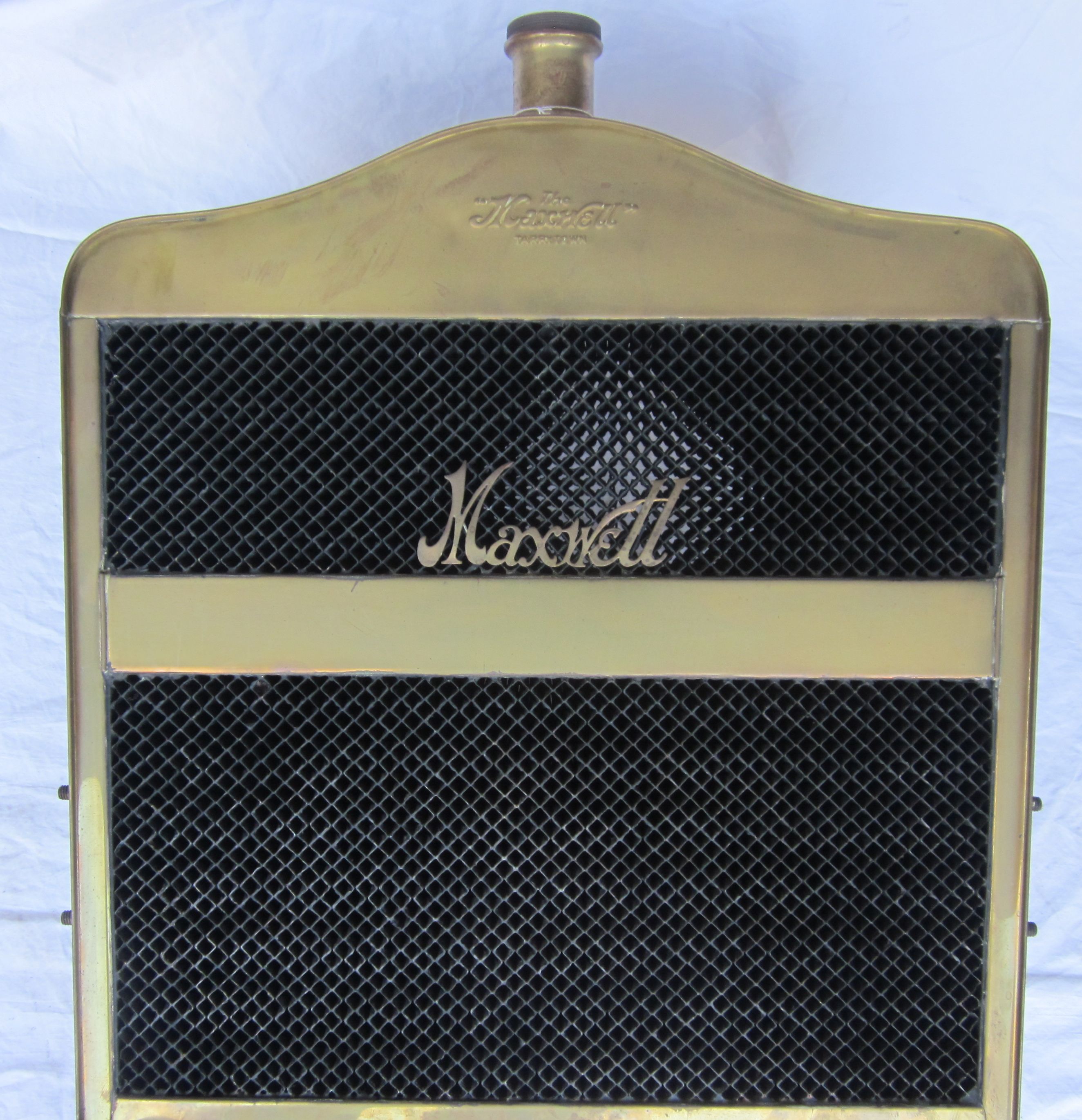 Bonhams Cars : A Maxwell brass radiator,