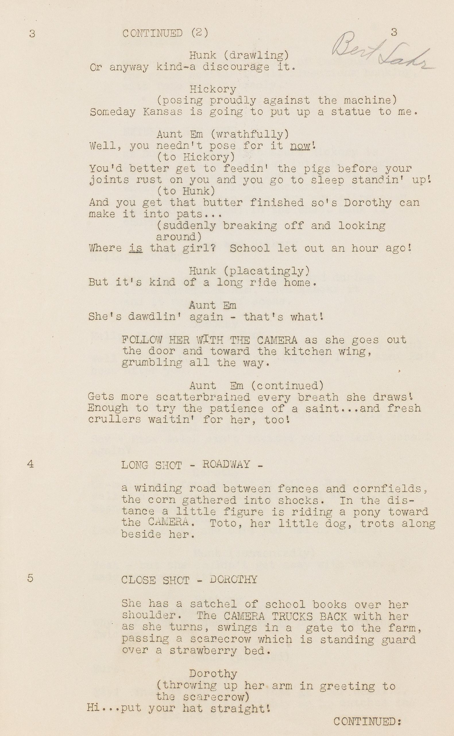 Free play script for the wizard of oz - faherbat