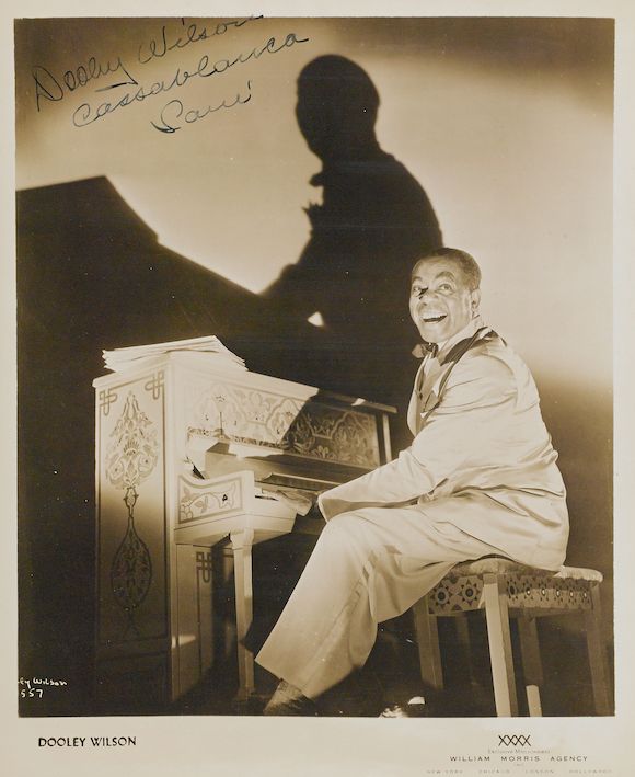 Bonhams : A Dooley Wilson signed photograph