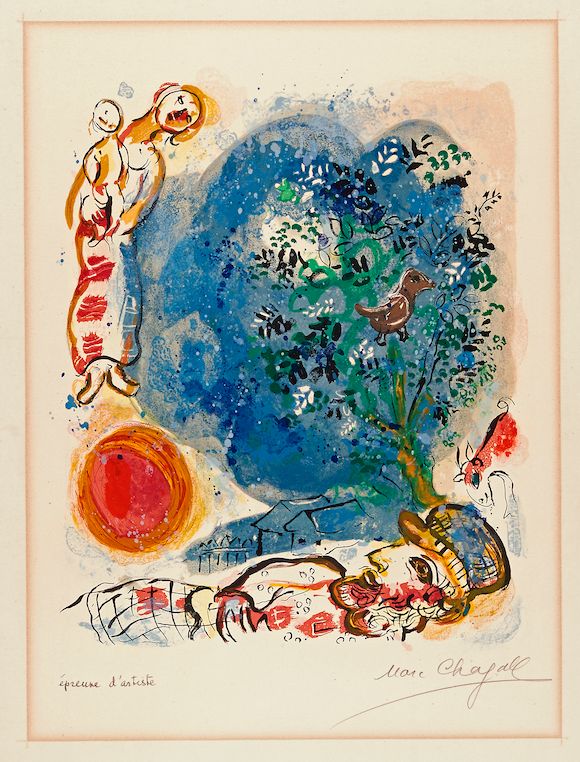 Bonhams : Marc Chagall (1887-1985); The Peasant;