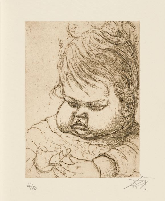 Bonhams : DIX, OTTO. German, 1891-1969. CONZELMANN, OTTO. Otto Dix ...