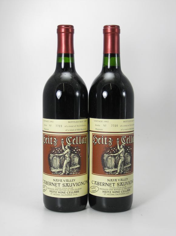 Bonhams : Heitz Cellars Cabernet Sauvignon, Martha's 1992 (10)