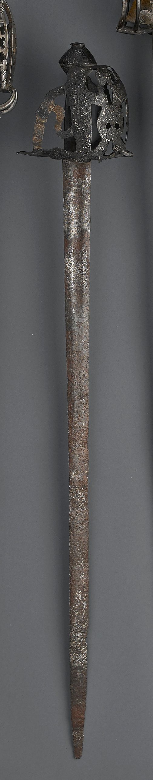 Bonhams : A Scottish ribbon hilt broadsword