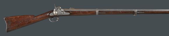 Bonhams : A scarce U.S. Model 1858 Maynard-primed percussion cadet musket