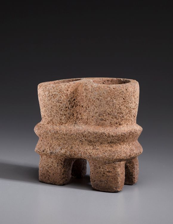 Bonhams : Aztec Double Brazier, ca. A.D. 1470-1521