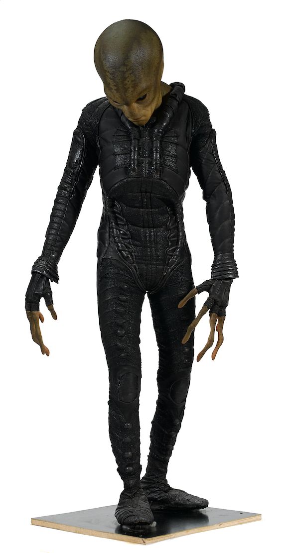 Bonhams : An alien costume from Men in Black II on a custom form