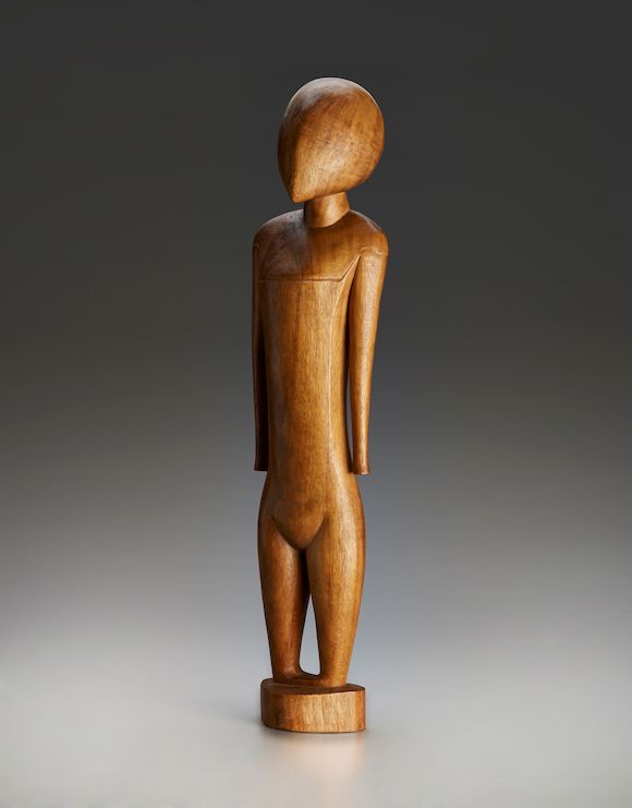 Bonhams : Female Figure, Nukuoro Atoll, Caroline Islands