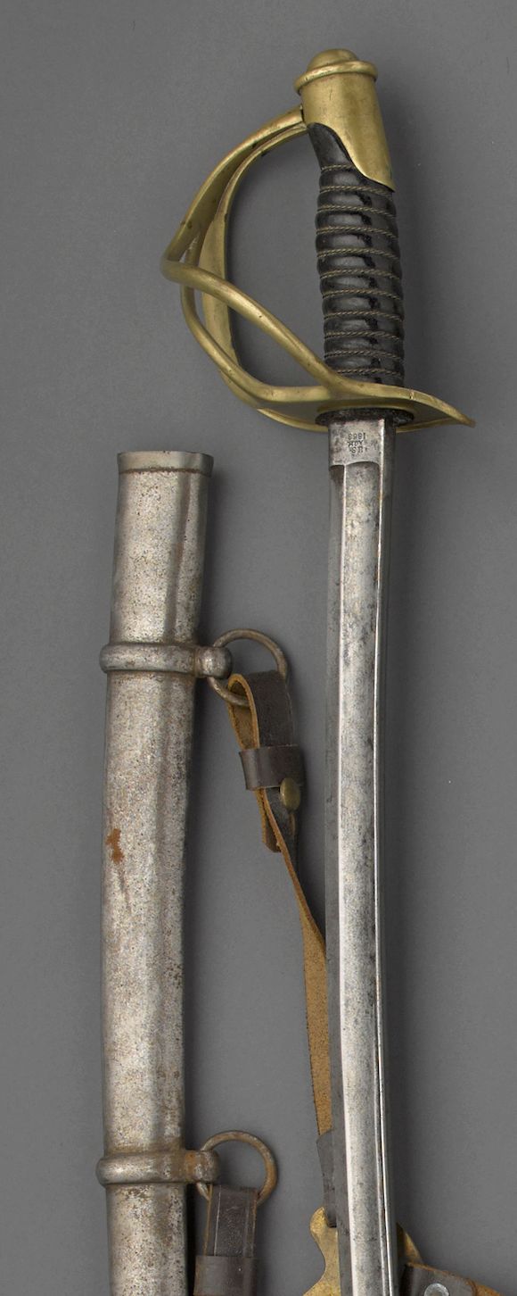 Bonhams : A U.S. Model 1860 cavalry saber by Roby