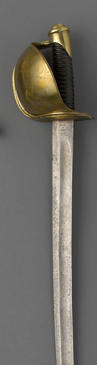 Bonhams : A U.S. Model 1860 naval cutlass by the Ames Mfg. Co.