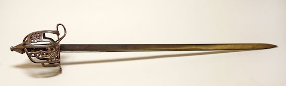 Bonhams : A composite Scottish baskethilted backsword