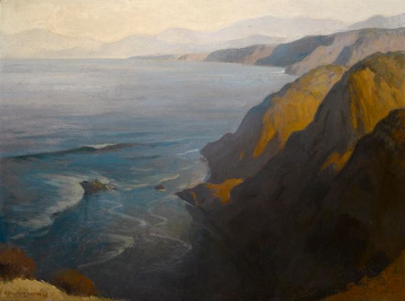 Bonhams : Charles Percy Austin (American, 1883-1948) California coastal ...