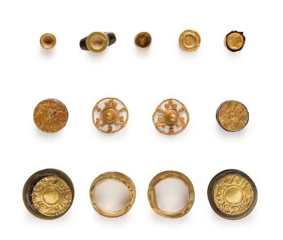 Bonhams : Thirteen Mixtec and Aztec Ear Ornaments and Labrets, ca. A.D ...