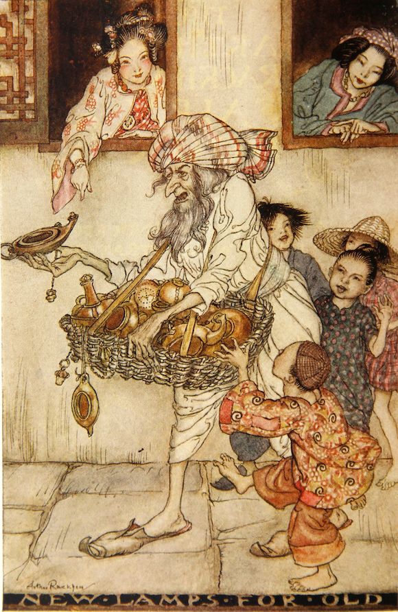 Bonhams : RACKHAM, ARTHUR. The Arthur Rackham Fairy Book, A Book of Old ...