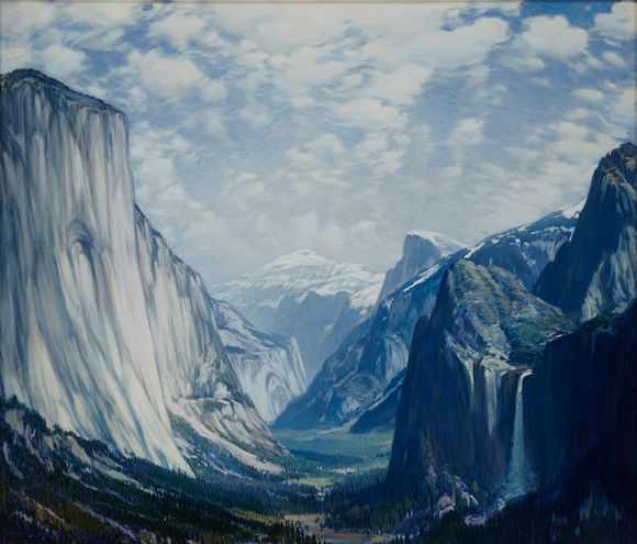 Bonhams : Henry Joseph Breuer (American, 1860-1932) Yosemite Valley 36 ...