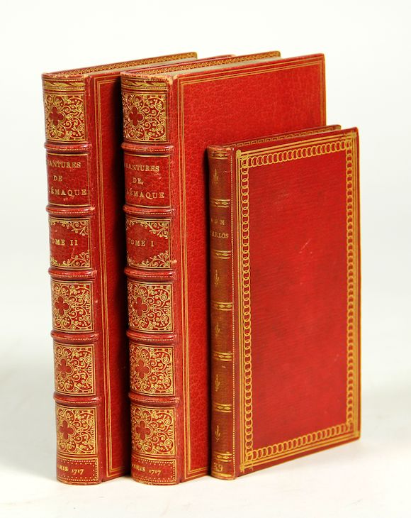 Bonhams : FINE BINDINGS--FRANCE. 2 titles in 3 volumes: