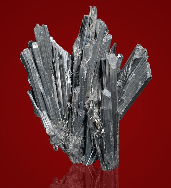 Bonhams : Large Japanese Stibnite