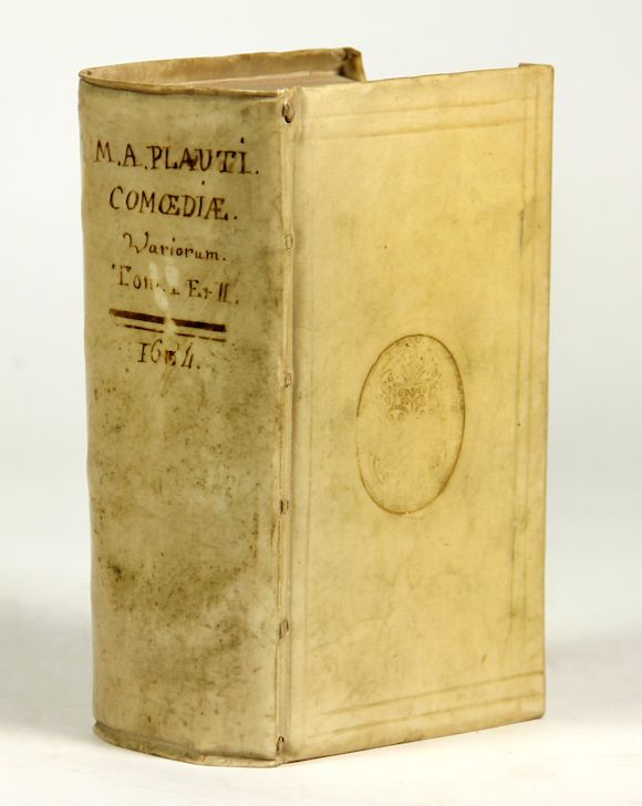 Bonhams : PLAUTUS, TITUS MACCIUS. 254?-184 B.C. Comoediae. Amsterdam ...