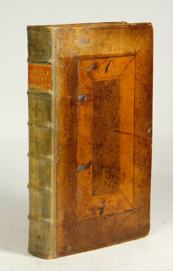 Bonhams : ASHMOLE, ELIAS. The Institution, Laws & Ceremonies of the ...