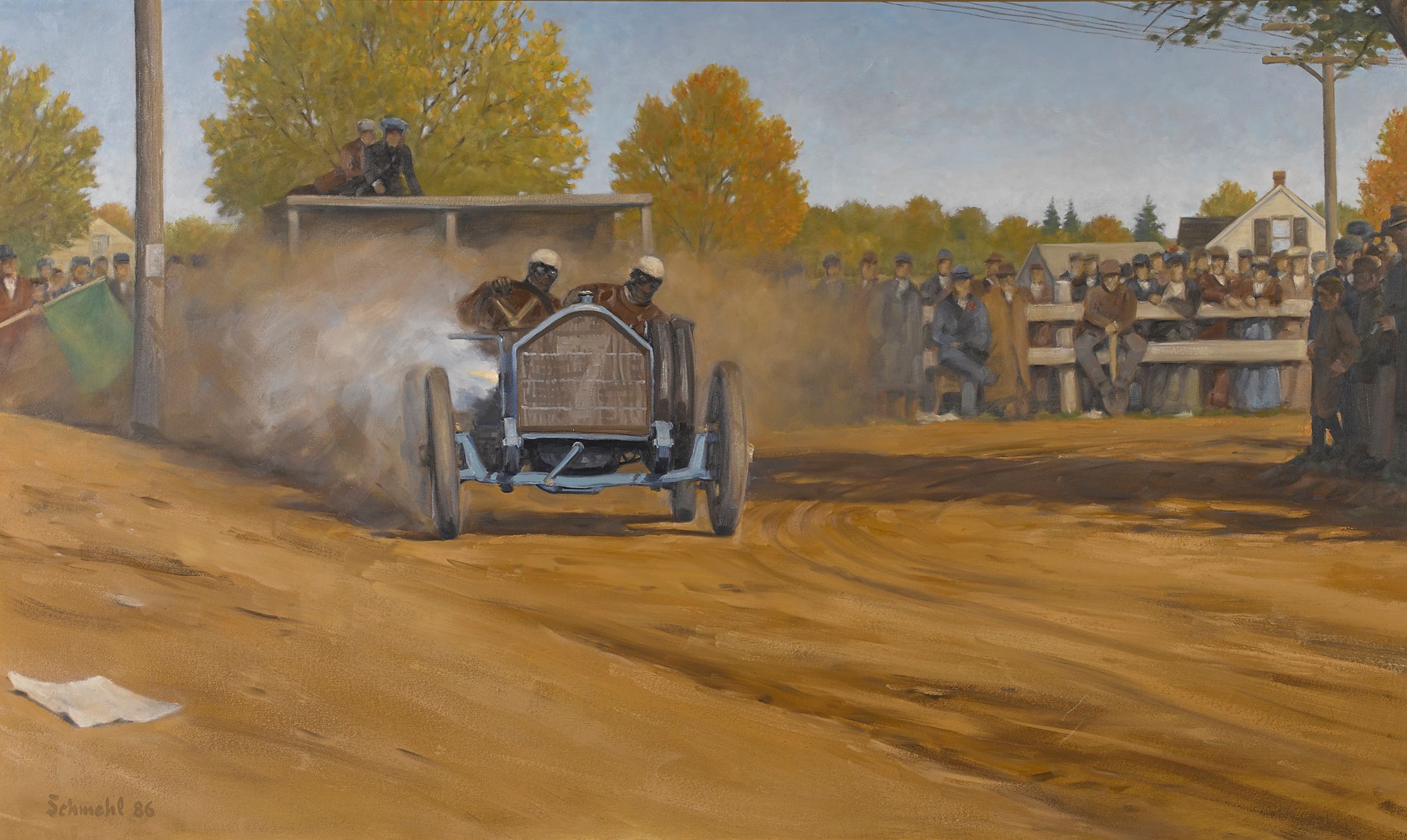 Bonhams Cars : B. Schmehl: "Takes the Curve", 1986, Approximate visual ...