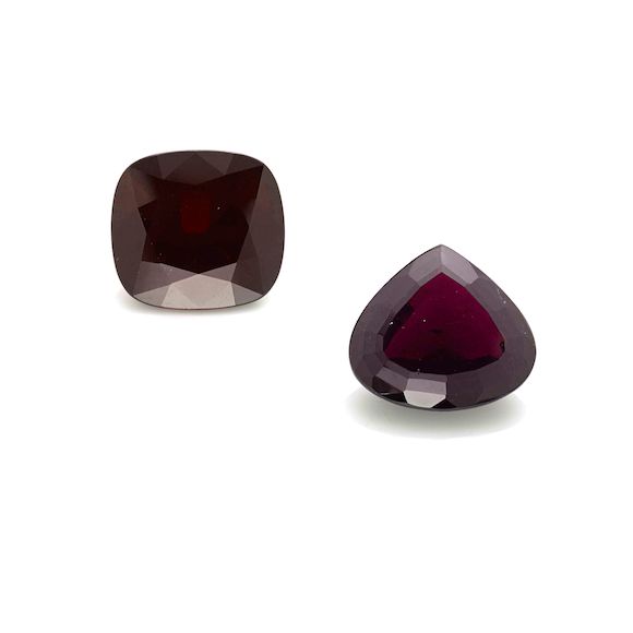 Bonhams : Two Garnets