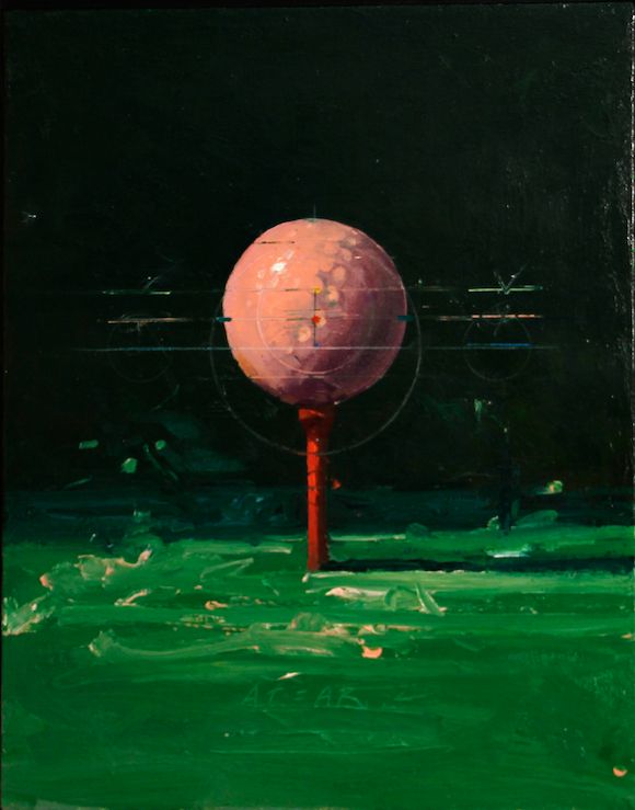 Bonhams : David Dorman (20th century) AI = AR, 1992 20 1/4 x 16in