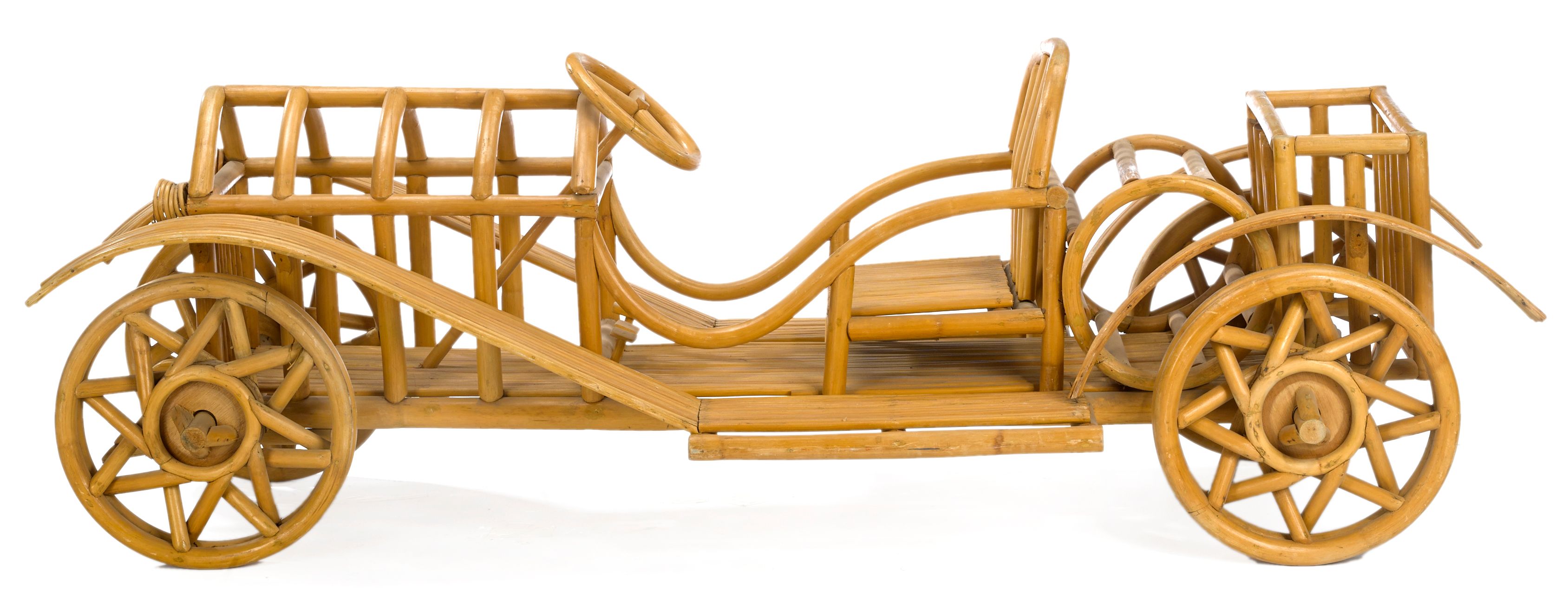 Bonhams Cars : A small Rattan open seat car display, circa 1925 ...