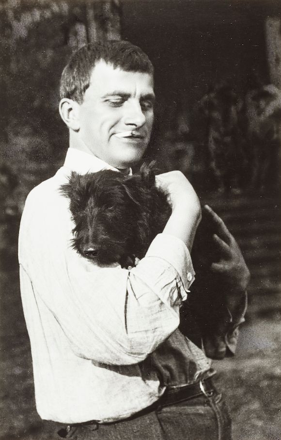 Bonhams : RODCHENKO, ALEKSANDR. 1891-1956. Portrait of Mayakovsky (with ...