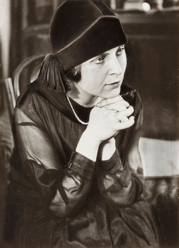 Bonhams : RODCHENKO, ALEKSANDR. 1891-1956. Portrait of Ilse Triolet ...